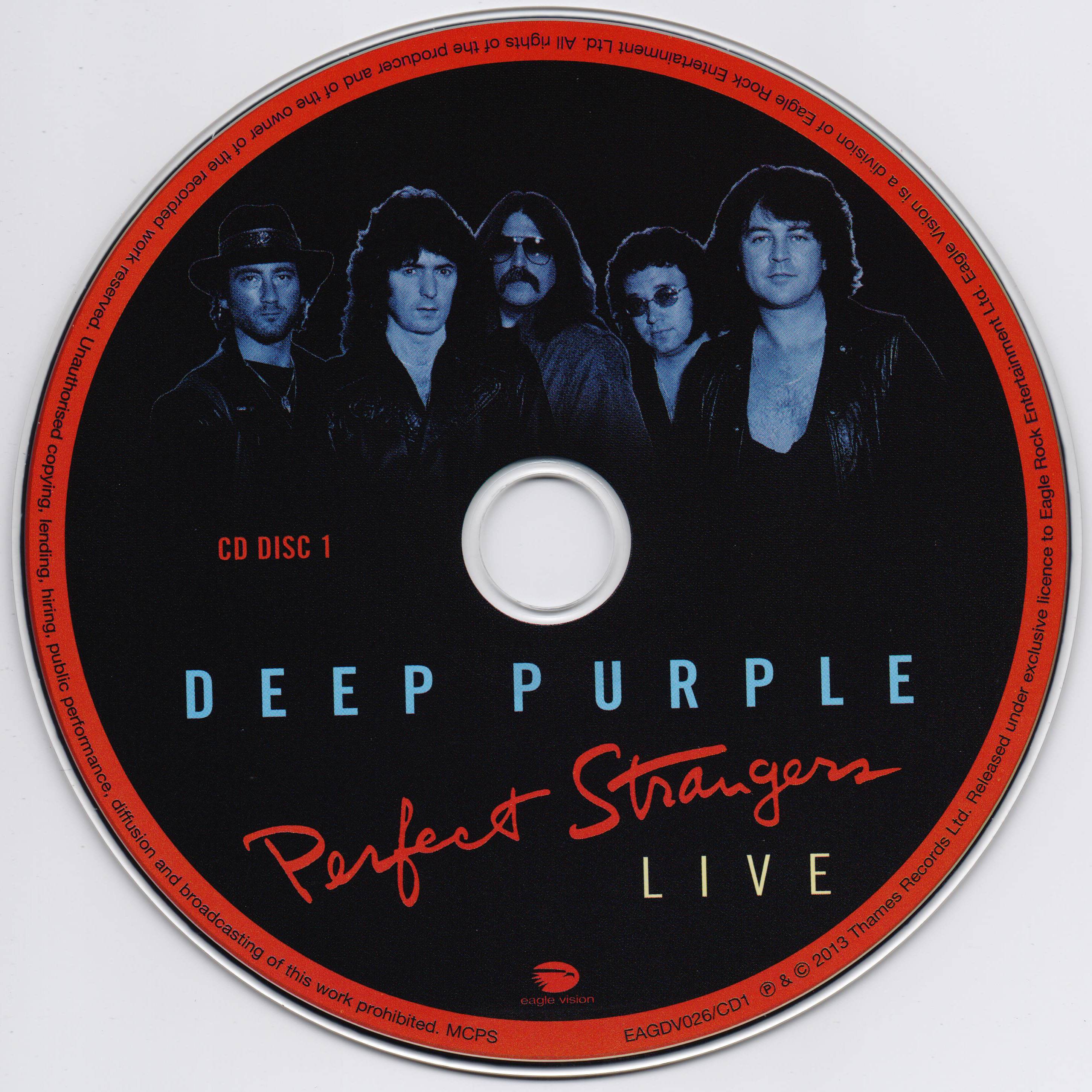 Deep Purple Perfect Stranger Live [cd1 d] | CD Covers | Cover Century ...